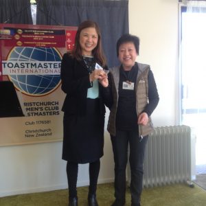Penny Advanced Communication Gold | CWC Toastmasters Christchurch